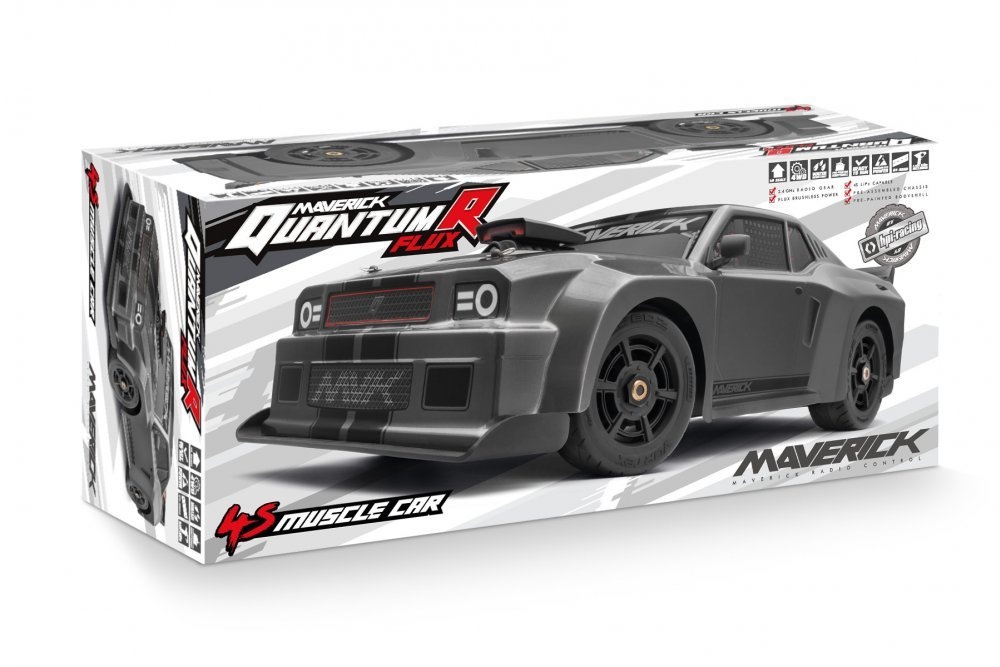 Maverick Quantum R Muscle Car Flux 1:8 4WD (šedý) | mz-racing.net - RC ...