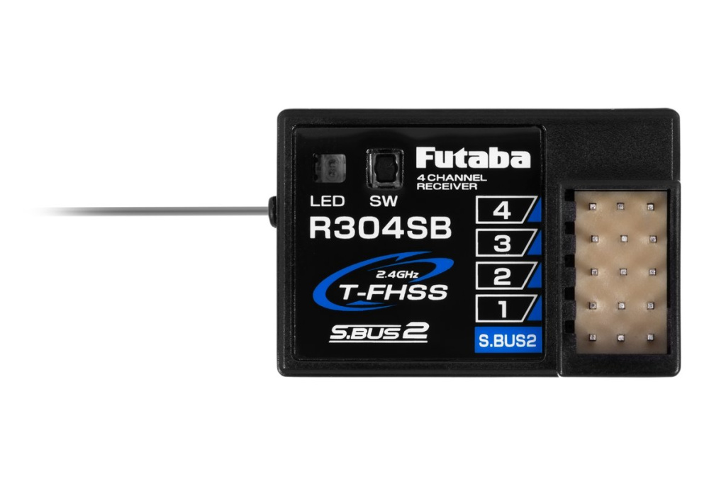 (FUT5003191) Futaba 4PM Plus T-FHSS + přijímač R304SB (s telemetrií ...