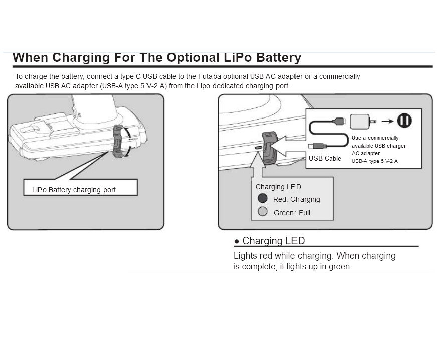 (FUTEBA0151) Futaba TX Li-Ion LT2F2000B 7.4V (16IZ/10PX) | mz-racing ...