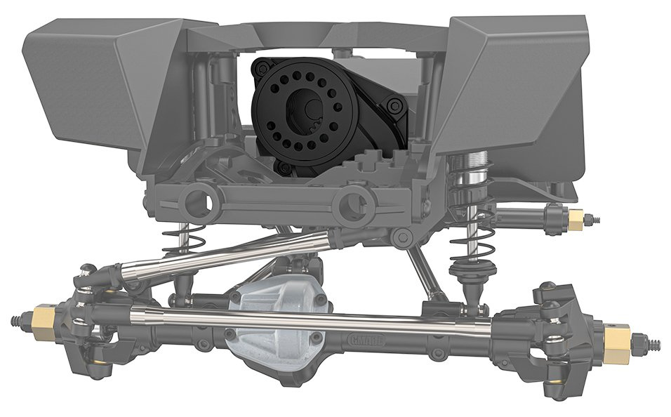 Gmade 1:10 GS02F TC PRO Chassis Kit | mz-racing.net - RC auta a RC modely