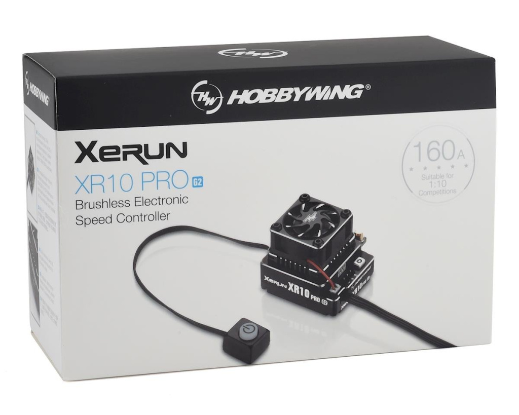 (HW30112600) Hobbywing XeRun XR10 PRO Brushless 160A (černý) | mz ...