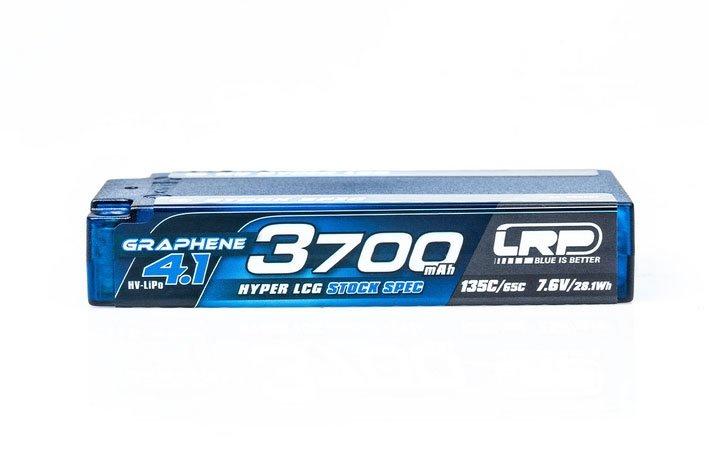 (432287) HV LCG Stock Spec GRAPHENE-4.1 3700mAh 7.6V LiPo 135C/65C | mz ...