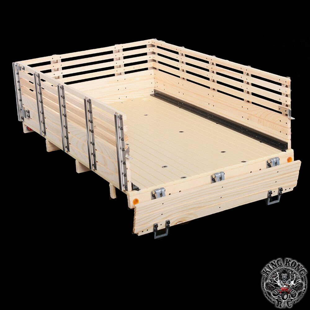 (D-E036) Wooden & Hard Plastic Bed KIT Set CA30 | mz-racing.net - RC auta a RC modely