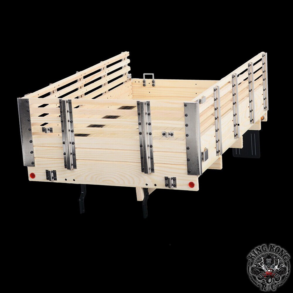 (D-E036) Wooden & Hard Plastic Bed KIT Set CA30 | mz-racing.net - RC auta a RC modely