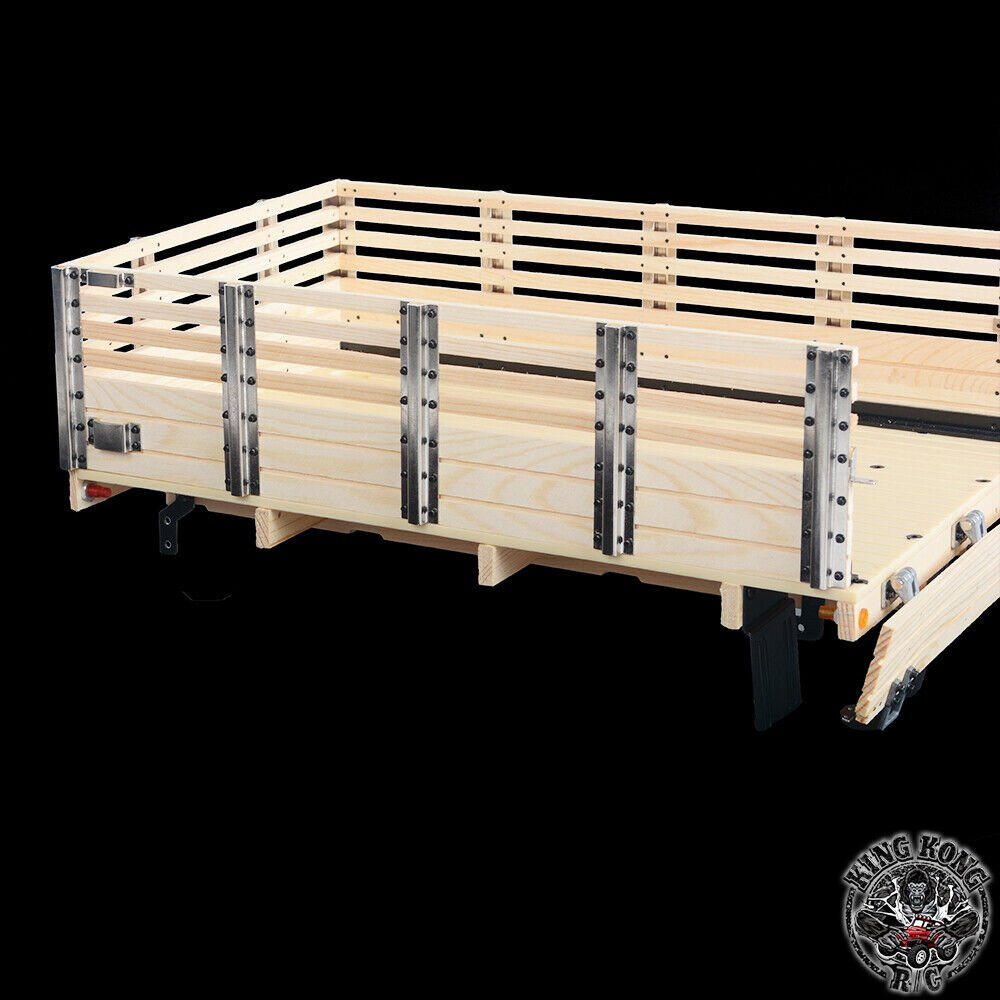 (D-E036) Wooden & Hard Plastic Bed KIT Set CA30 | mz-racing.net - RC auta a RC modely