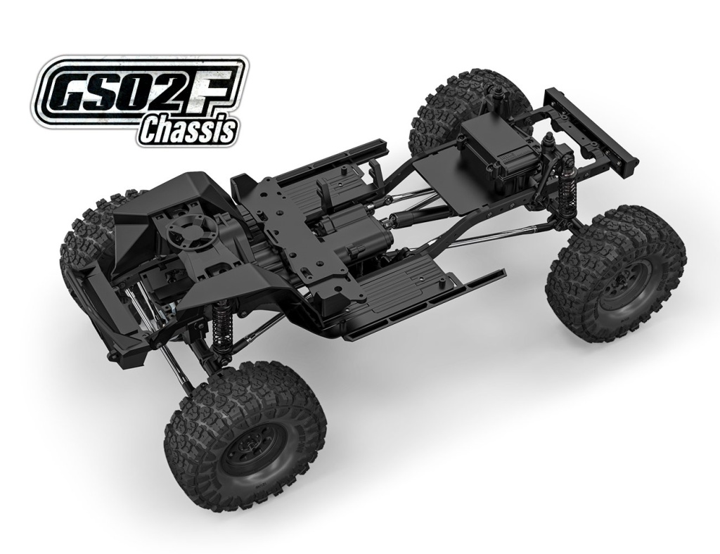 Gmade 1:10 GS02F Spider Portal TS Kit | mz-racing.net - RC auta a RC modely