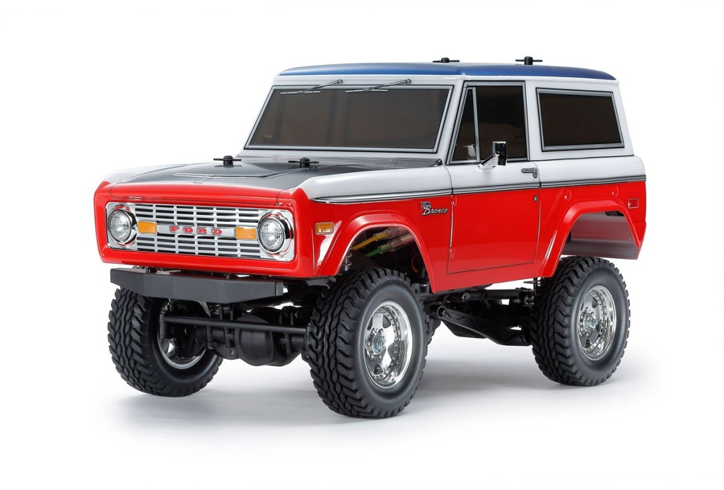 Tamiya Ford Baja Bronco CC-02 LED | mz-racing.net - RC auta a RC modely