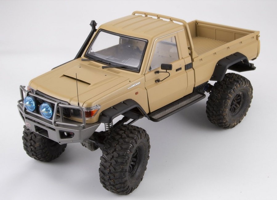 (KB48734) Karoserie Toyota LC70 ABS pro Traxxas TRX-4 Military Sand ...