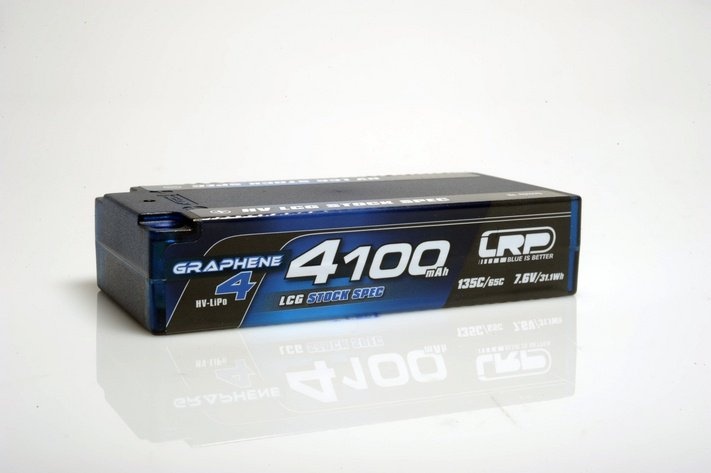 (431275) LRP HV LCG Stock Spec Shorty GRAPHENE-4 4100mAh 7.6V LiPo 135C ...