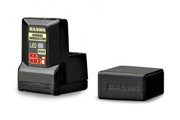 (S107A41386A) Sanwa přijímač RX-492i FHSS-5/SUR,SSL (telemetrický) | mz-racing.net - RC auta a ...